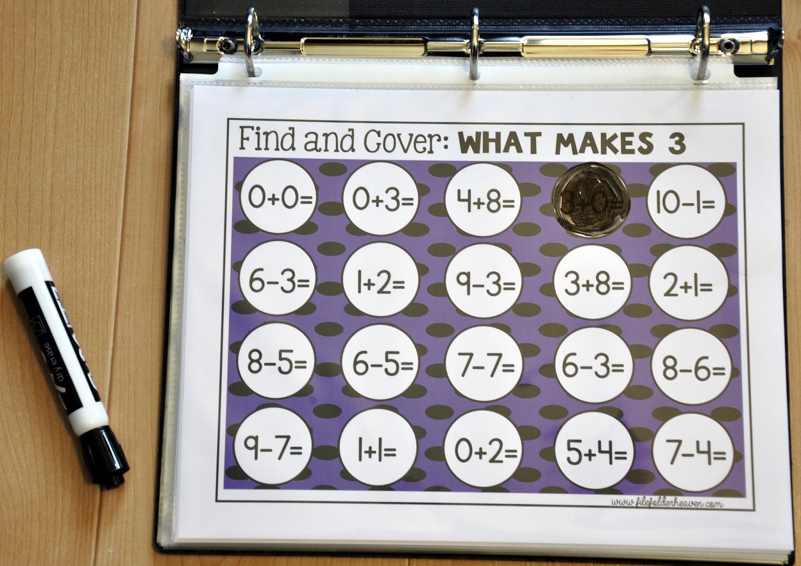 File Folder Heaven Blog: Switching It Up With Find And Cover Activities