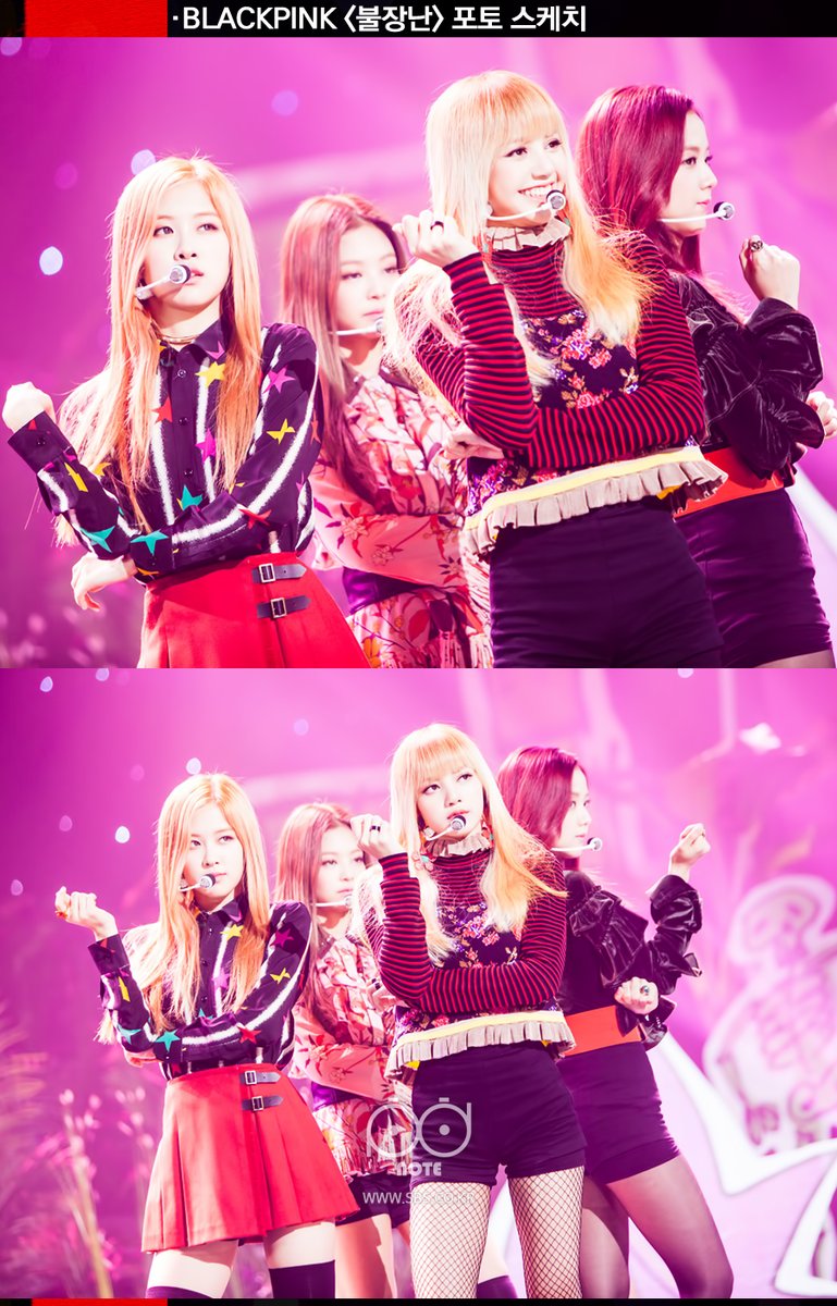 BLACKPINK on stage & backstage at SBS Inkigayo 161106 [Ultra-HD]