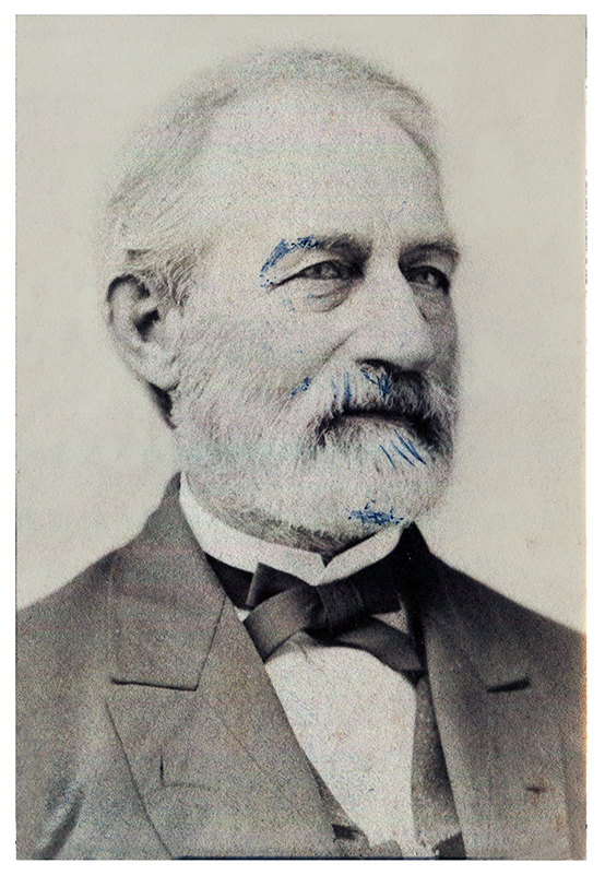 Colorized Fotos: 1864 photo of Charles Stillman