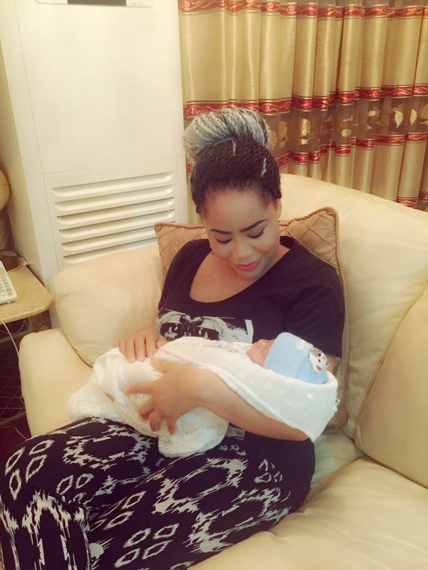 BLOG: First PHOTOS of Olufemi Olu-Kayode's newborn son