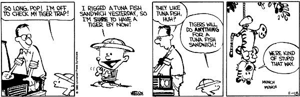 Mike Lynch Cartoons: Happy 30th Birthday CALVIN AND HOBBES by Bill ...