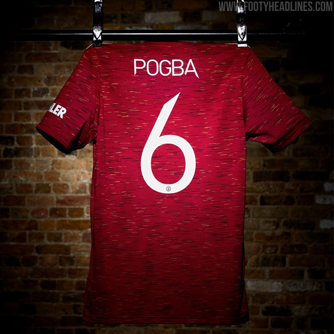 All-New Manchester United 20-21 Kit Font Revealed - Footy Headlines