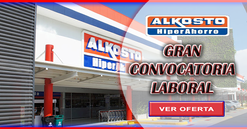 ALMACENES ALKOSTO Abre Oferta Laboral a Nivel Nacional