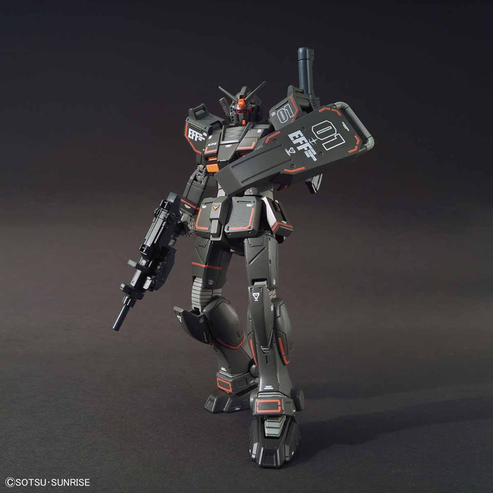 HG 1/144 RX-78[N]Black Local Type Gundam [North American Front ...