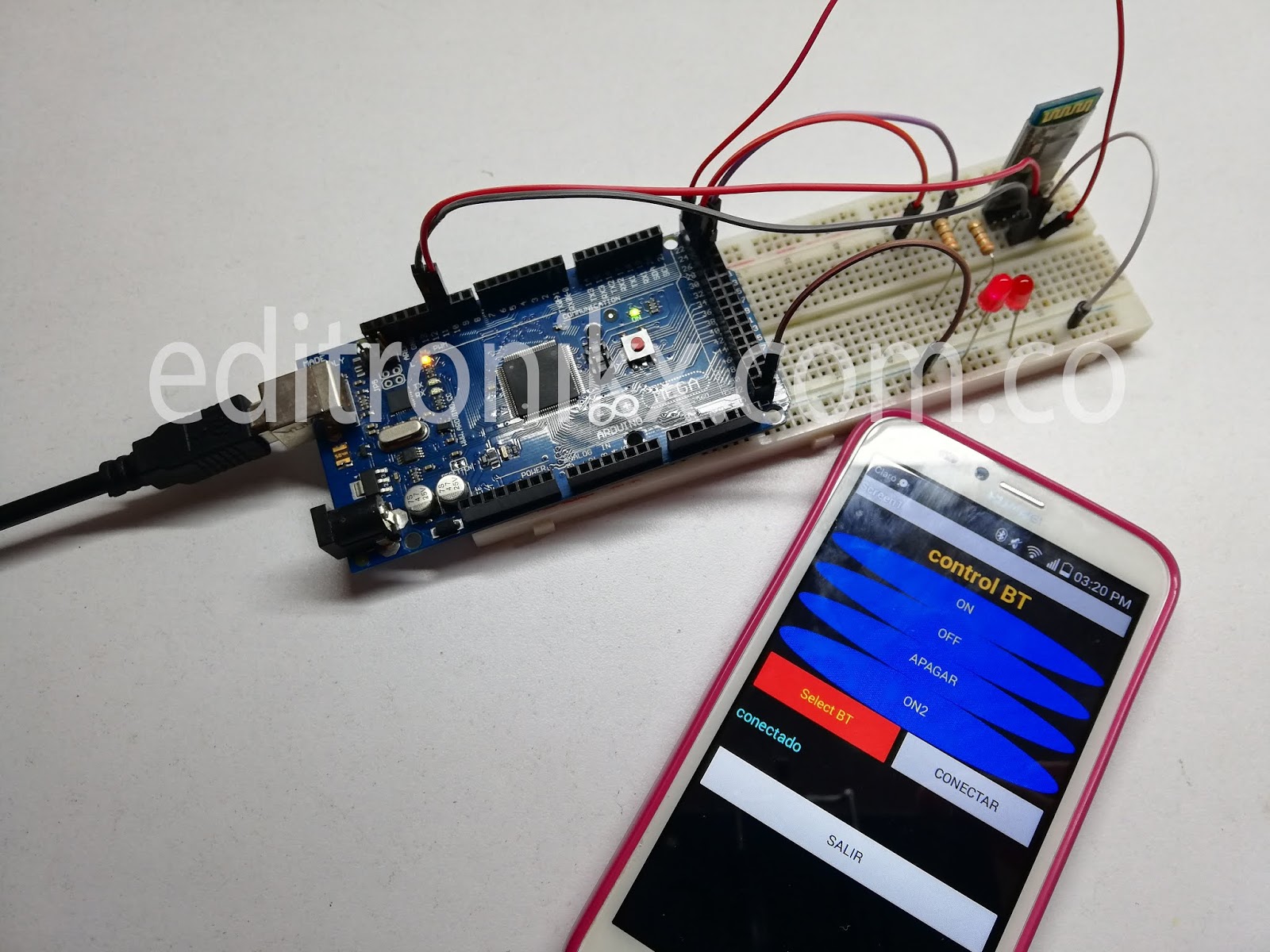 la electrónica a tu alcance :::...: control REMOTO desde celular android y ARDUINO via bluetooth ...