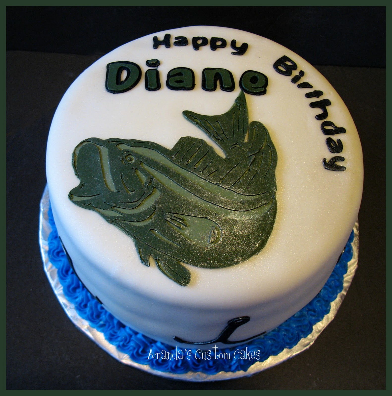 Amanda's Custom Cakes: Fish Themed cake
