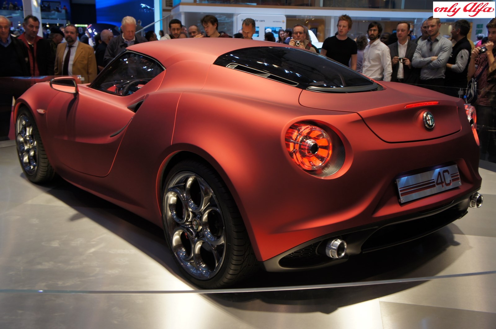 ONLY ALFA: 2011 : Alfa Romeo 4C Concept