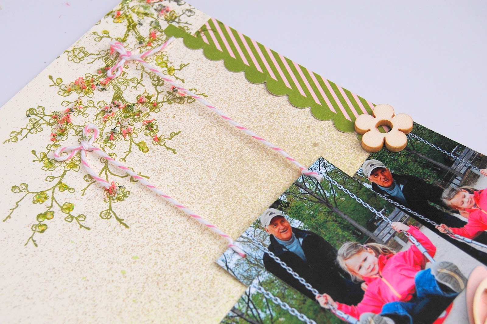 Stampin' with Irina: On the Swing Layout Stampin' with Irina: On the Swing Layout