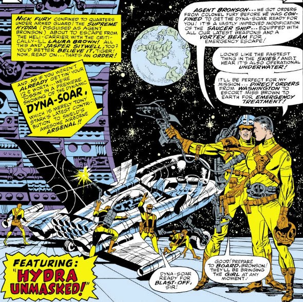 The Peerless Power of Comics!: Agent of SHIELD--Art of Steranko!