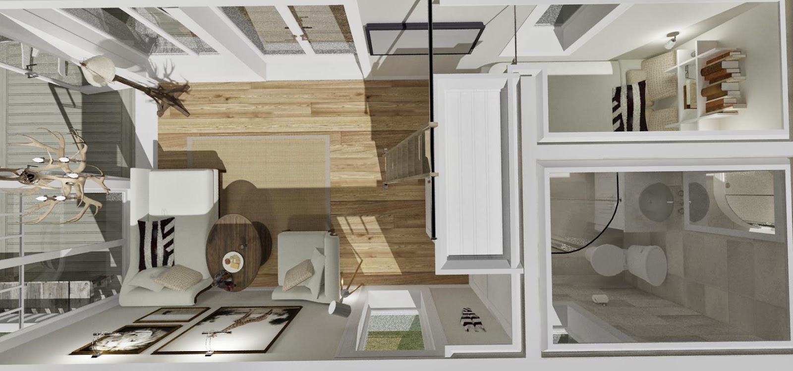 Den Vita Drömgården: Attefallshus med eget sovrum