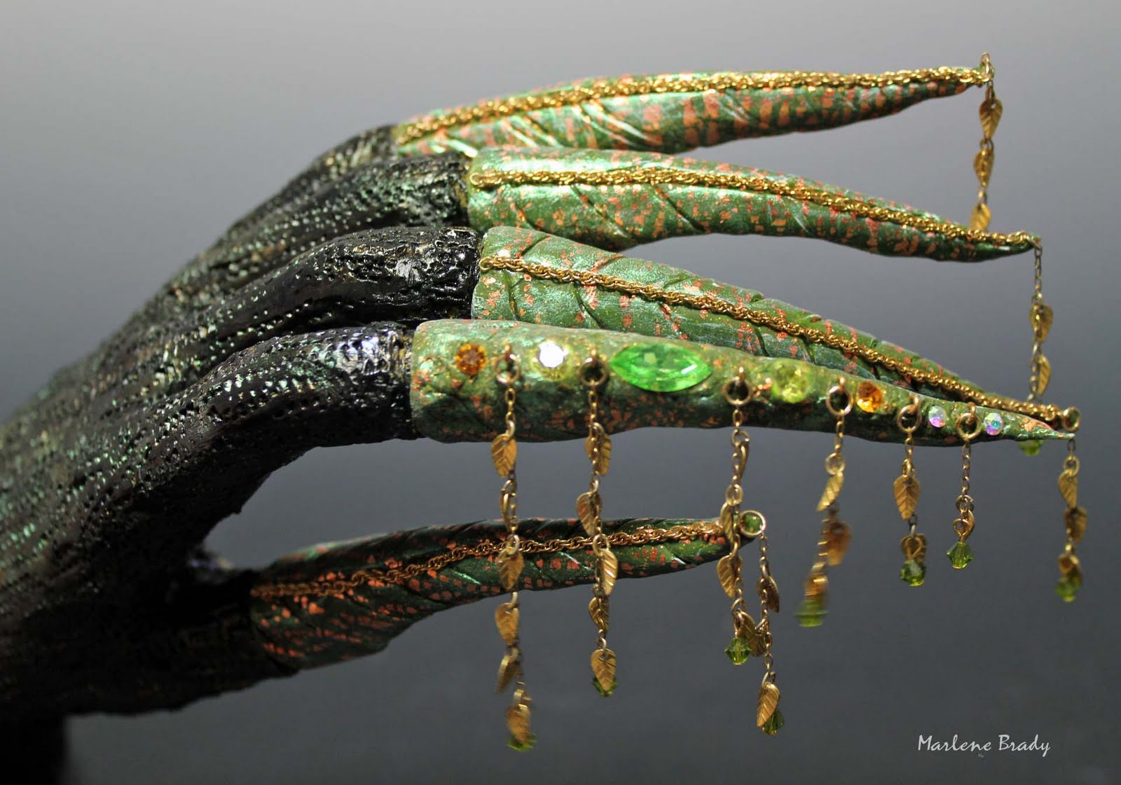 Marlene Brady: Polymer Chinese Fingernail Guards