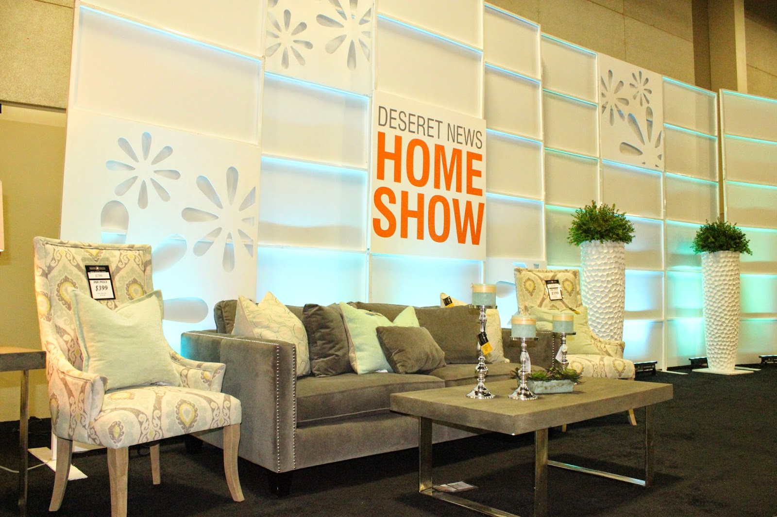 "Isabelle Thornton" Le Chateau des Fleurs: Deseret news home show tour