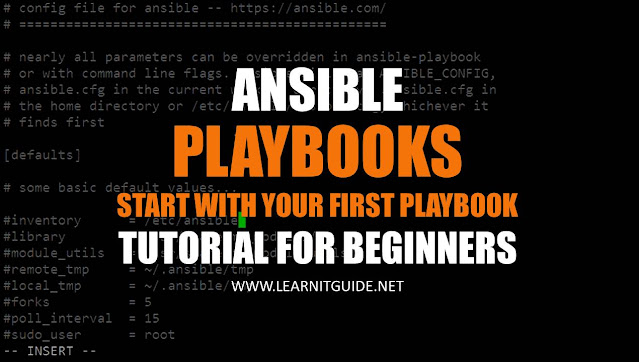 Understanding Ansible Playbook Write Your First Playbook