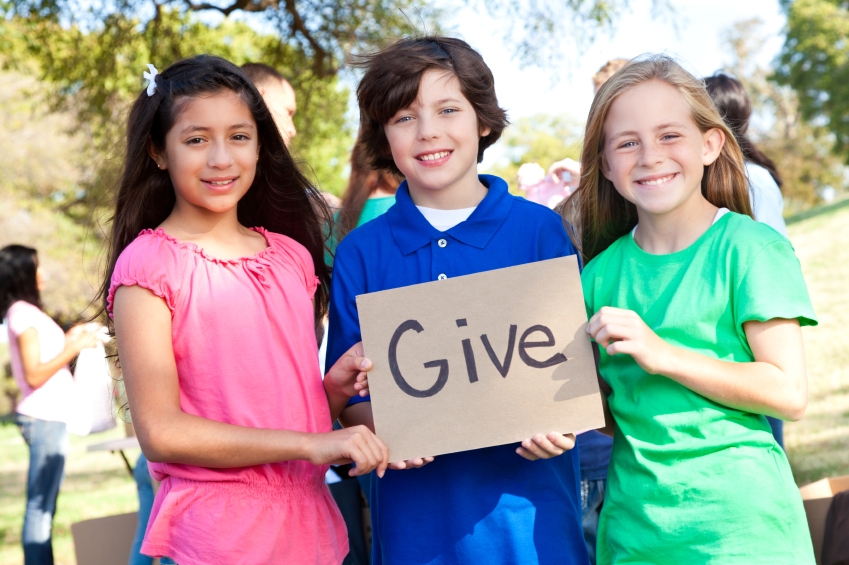 Charity Day Kids Helping Hand ~ Charity Mag