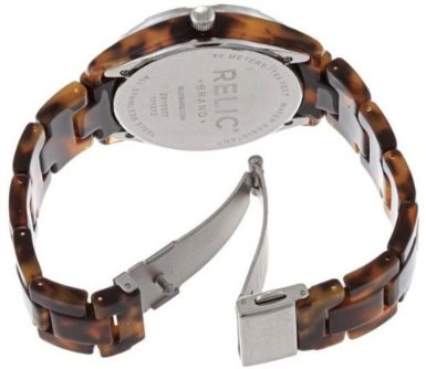 TheObserver Store: Relic by Fossil Women's White Crystal Tortoise Shell ...