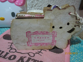 Paper Crafts with KraftyMom: Hello Kitty Project- Hello Kitty Mini Book ...