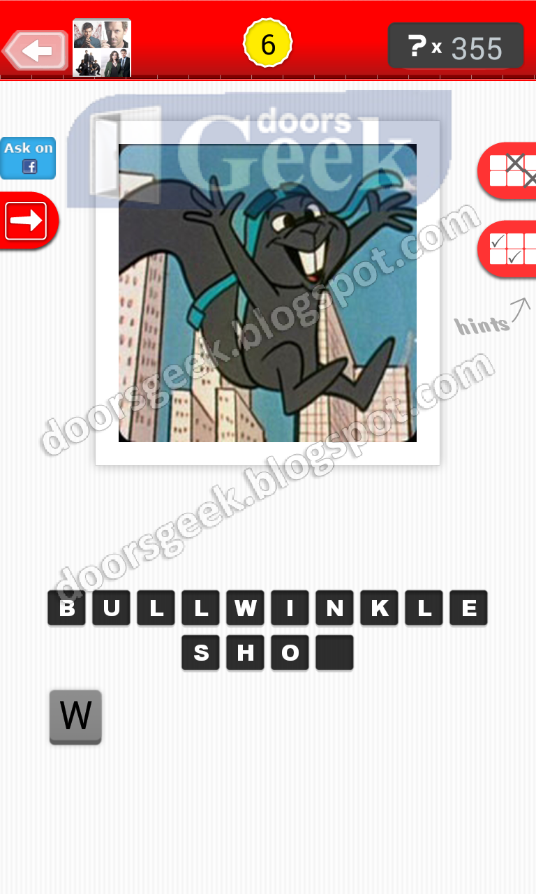 Guess the TV Show - Level 27-6 Answer ~ Doors Geek