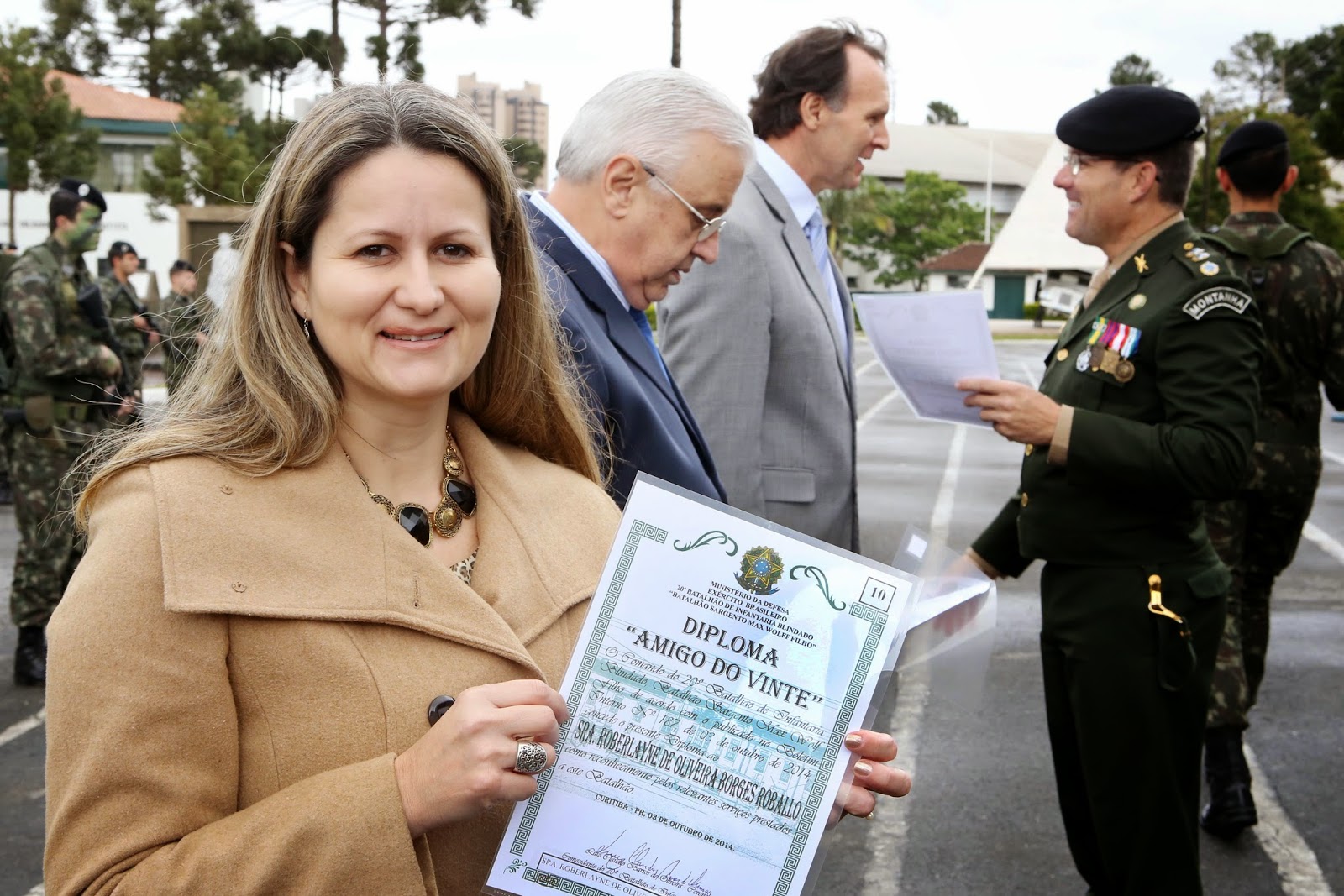 Homenagem 20° BIB – Batalhão Sargento Max Wolf Filho ~ Blog Gcm Douglas