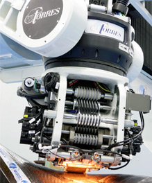 A350 XWB News: A350 Wing Spars made with M-Torres AFP machines.