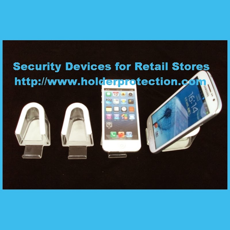 Security Display Alarm Stands for Mobile Phone Retail Stores: Acrylic ...
