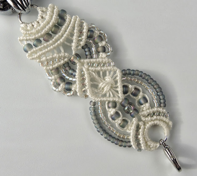 Knot Just Macrame by Sherri Stokey: Micro Macrame Bracelet Watch eClass