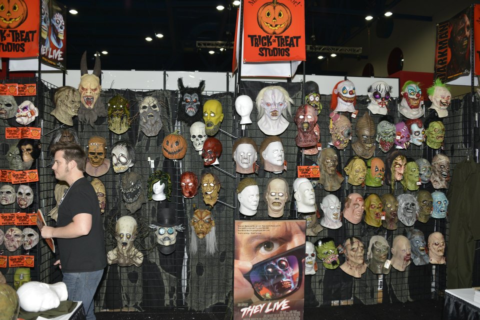 Trick or Treat Studios Booth - 2013 Halloween Expo | Blood Curdling ...
