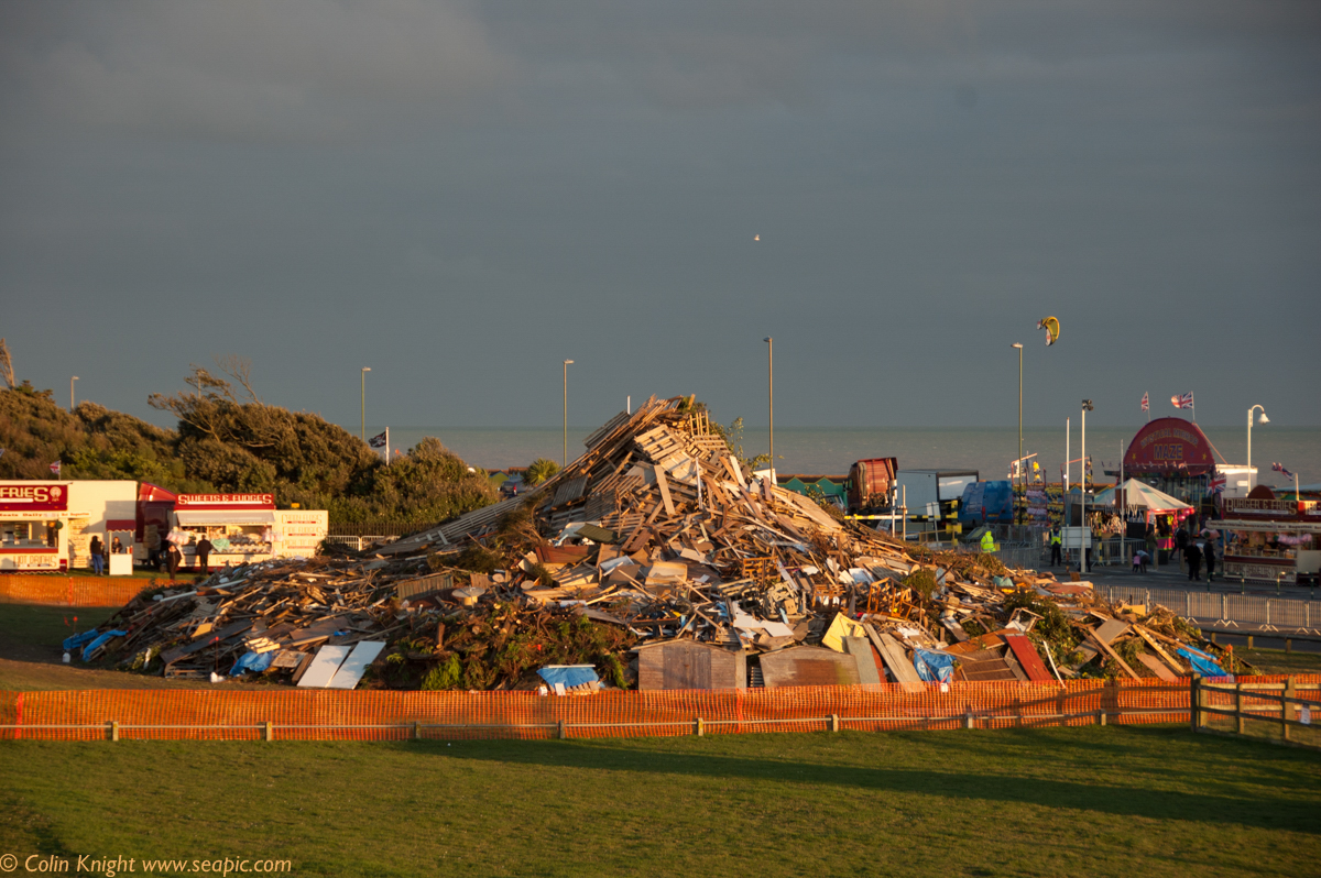 Postcards from Sussex: Littlehampton Bonfire Night