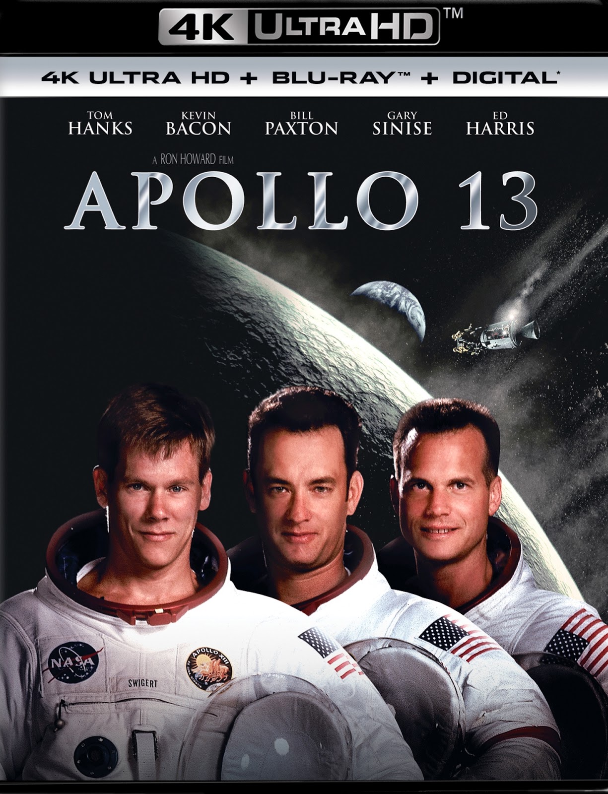 APOLLO 13: 4K Ultra HD Blu-ray (Universal, 1995) Universal Home Video