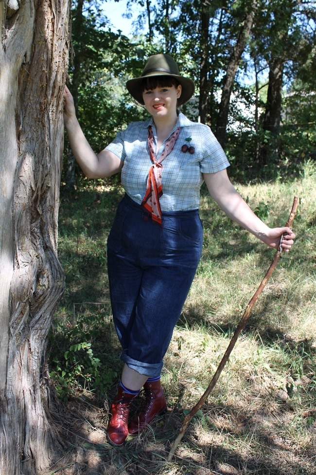 Outfit for a Girl on an Adventure / Va-Voom Vintage | Vintage Fashion ...