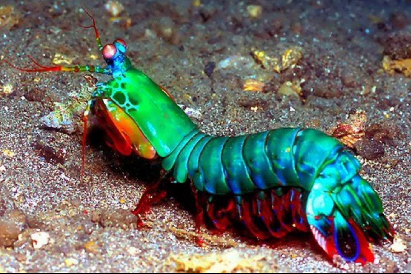 Grains of Sand: A Super Shrimp