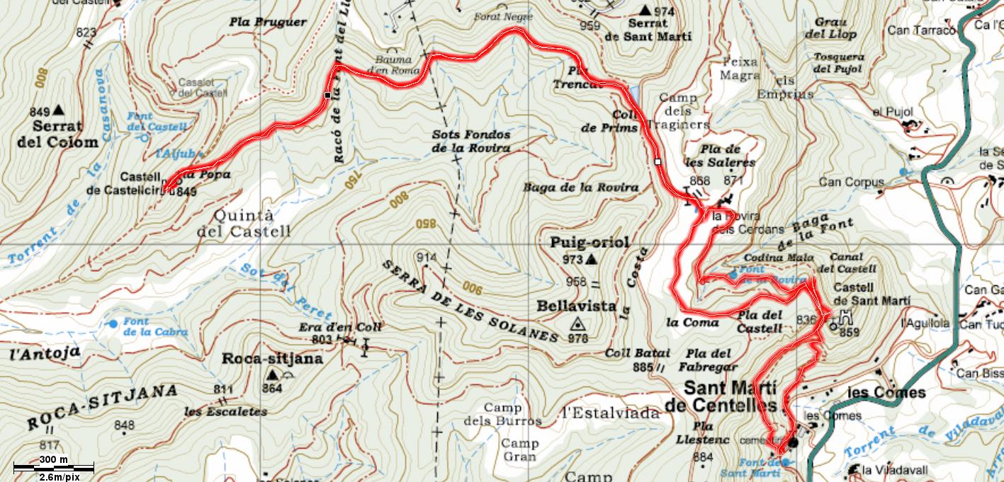 LA COLLA DELS DILLUNS: RECORREGUTS PER OSONA ( 1º) PART (12)