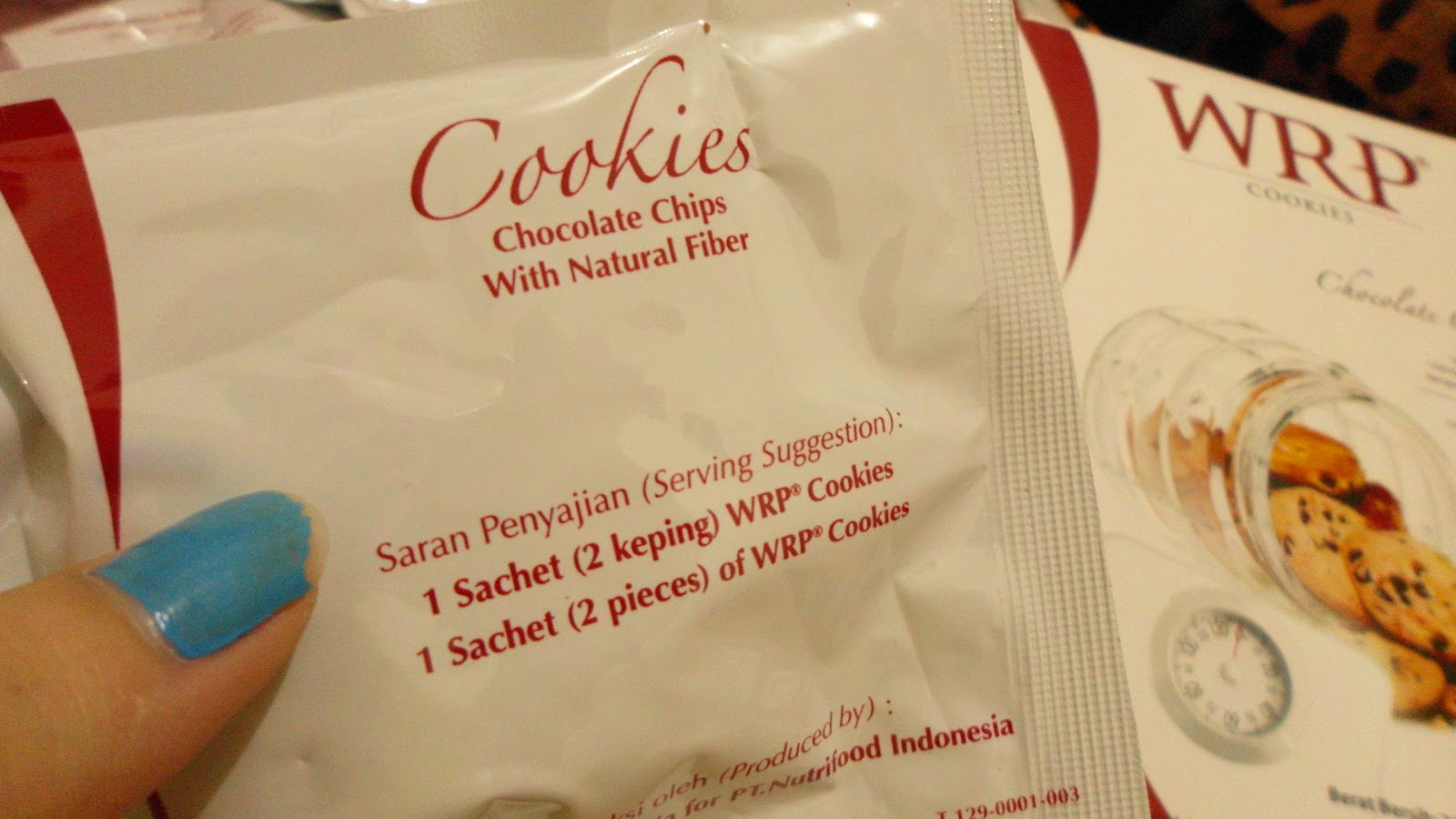 Kiwi Teo: WRP Cookies Chocolate Chips with Natural Fiber