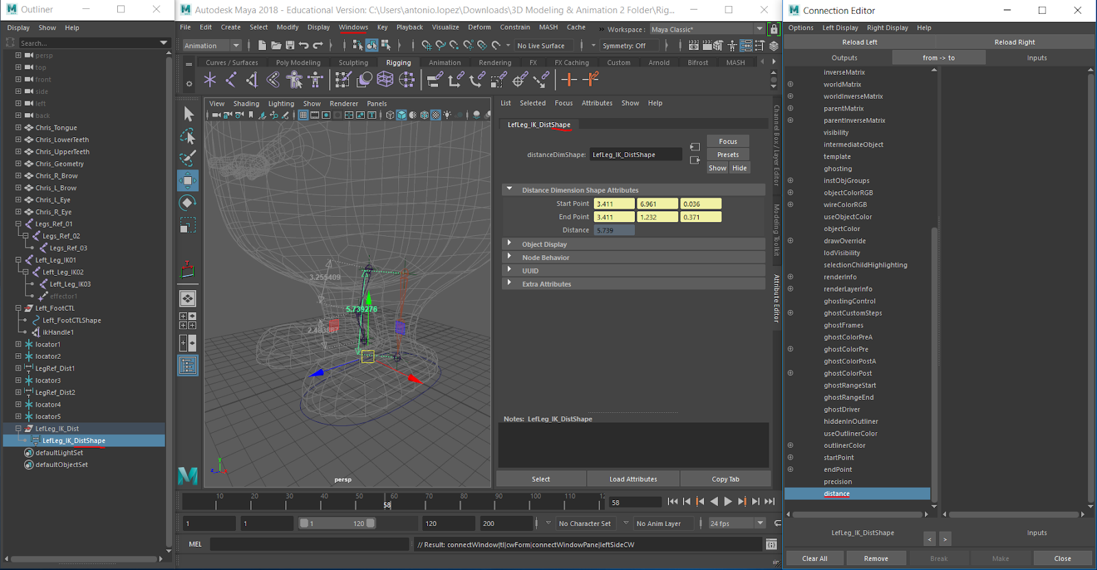 Rigging a Cartoon Character in Maya Tutorial Day 1
