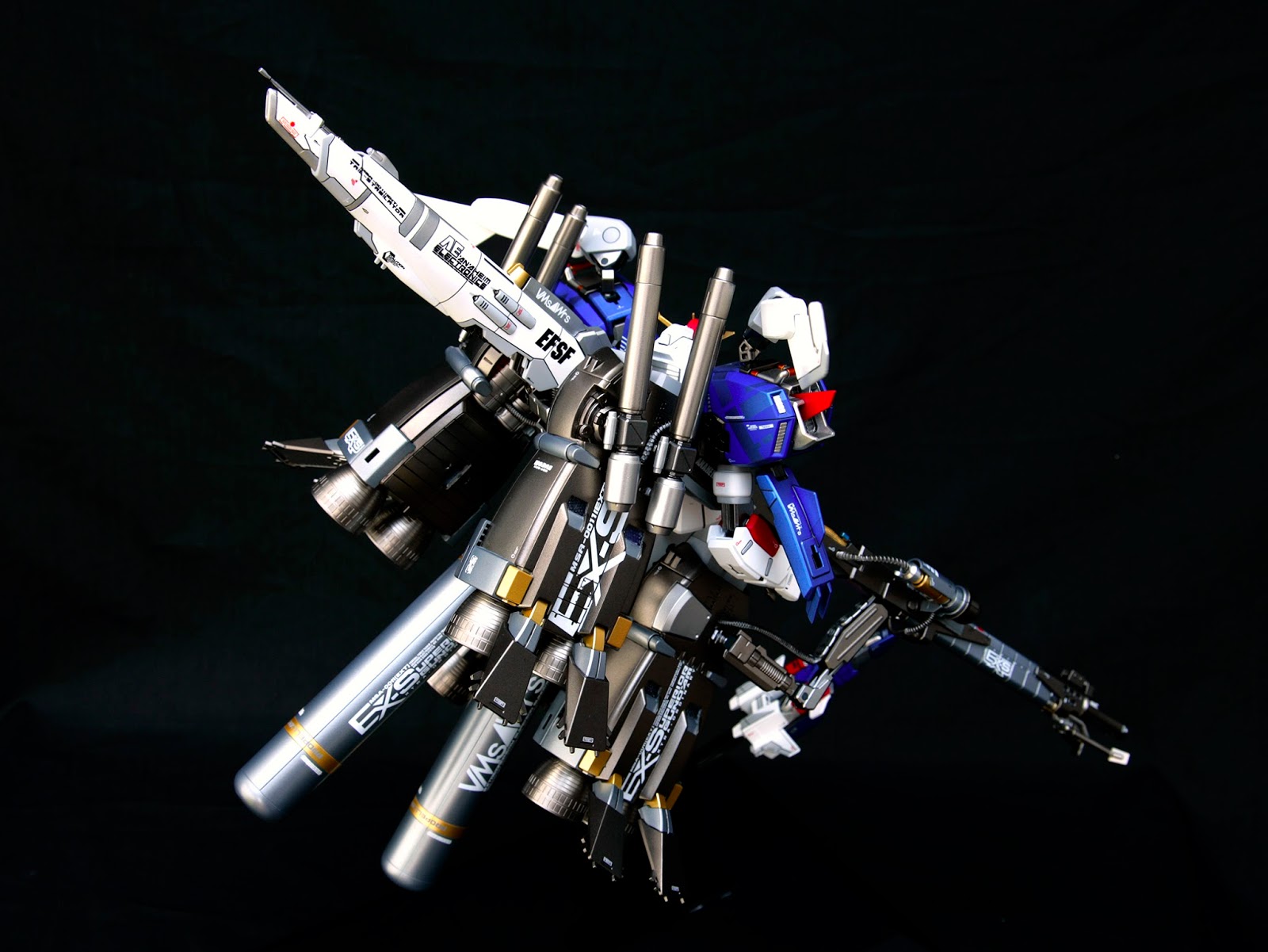 [ Custom Painted ] 1/100 MSA-0011[Bst] S Gundam Booster Unit Type (Custom by SethTuna).