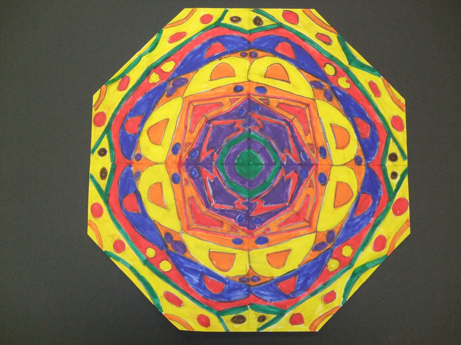 Starry Knights: Kaleidoscope Design