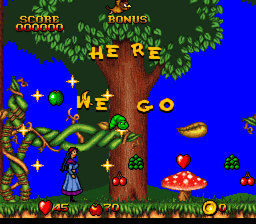 Super Adventures in Gaming: Snow White in Happily Ever After (SNES)