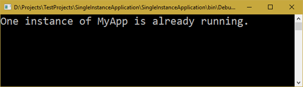 Mitesh Sureja's Blog: How to make sure only single instance of your ...