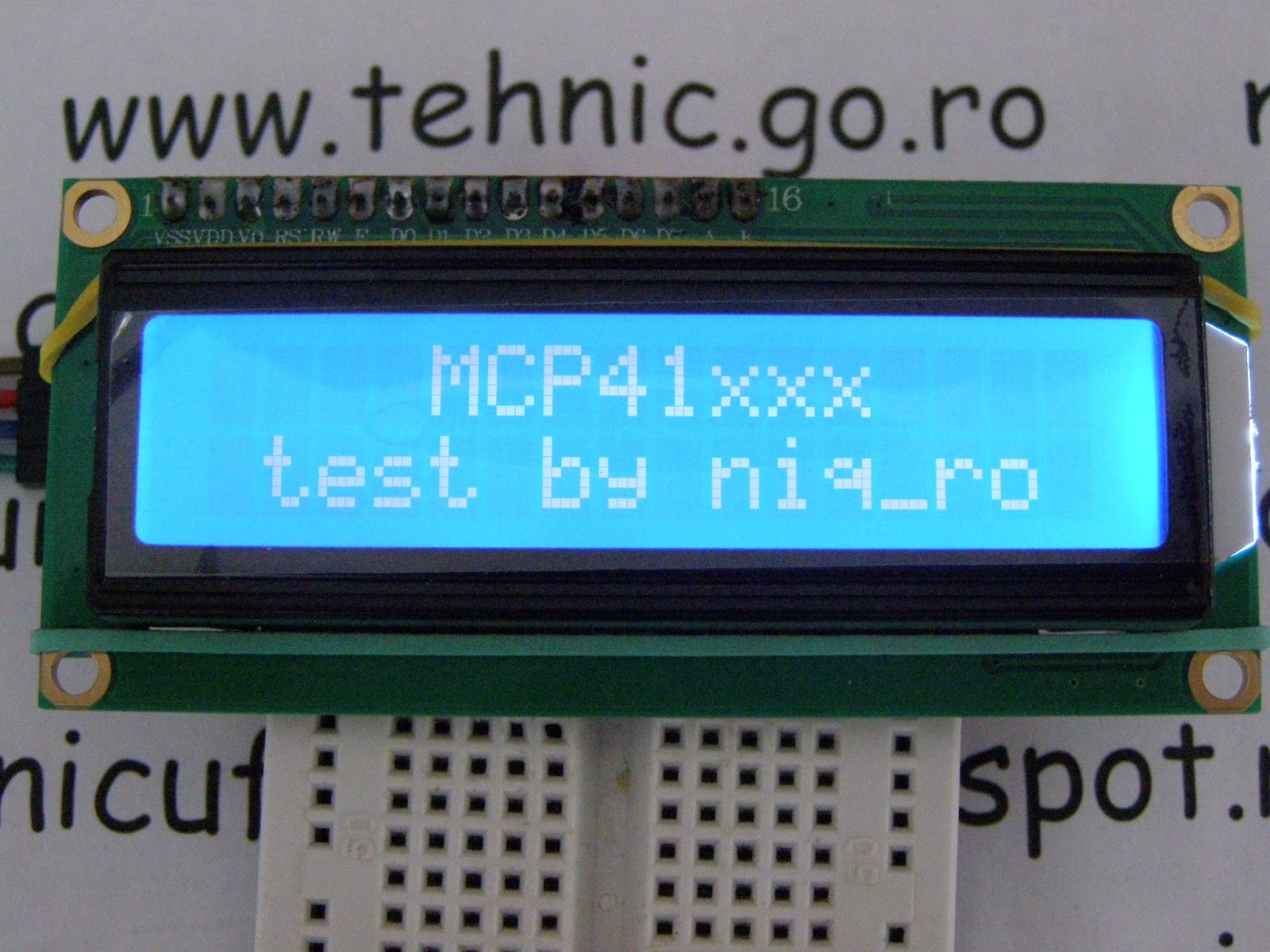 Arduino tehNiq: MCP41xxx digital potentiometer