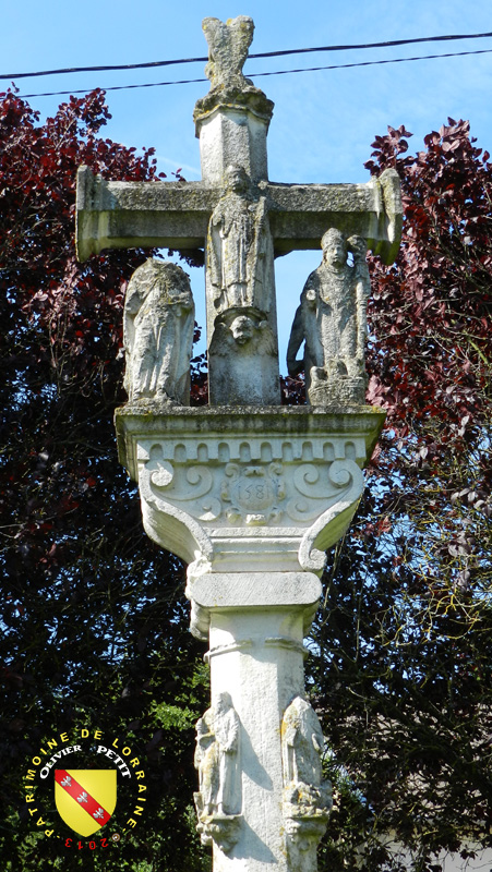 PATRIMOINE DE LORRAINE: BARVILLE (88) - La Croix-calvaire de 1581