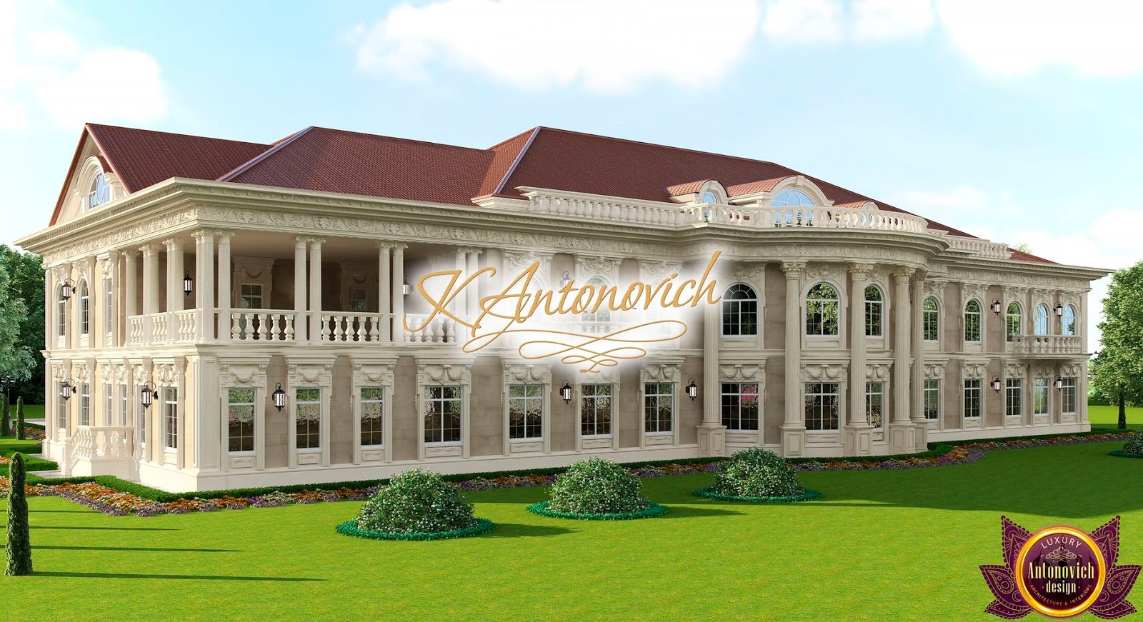 LUXURY ANTONOVICH DESIGN UAE: House architecture of Katrina Antonovich