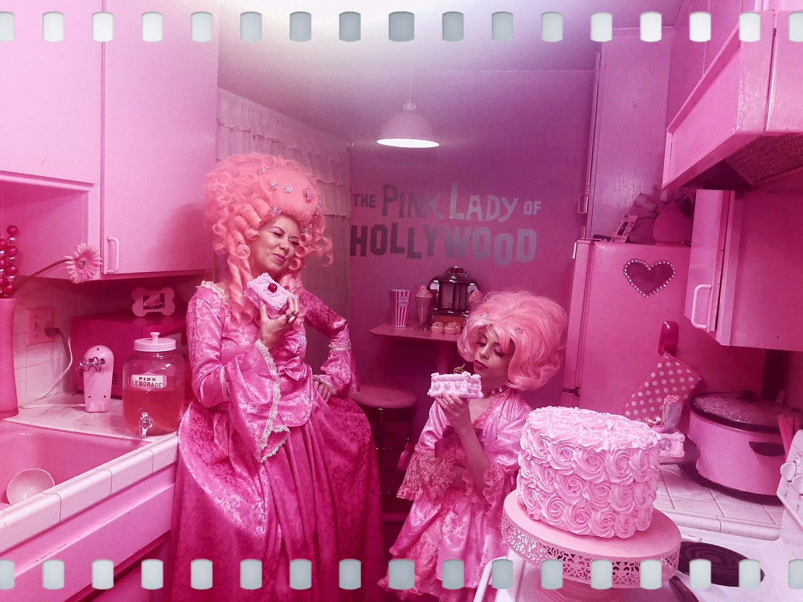 The Pink Lady of Hollywood is KITTEN KAY SERA