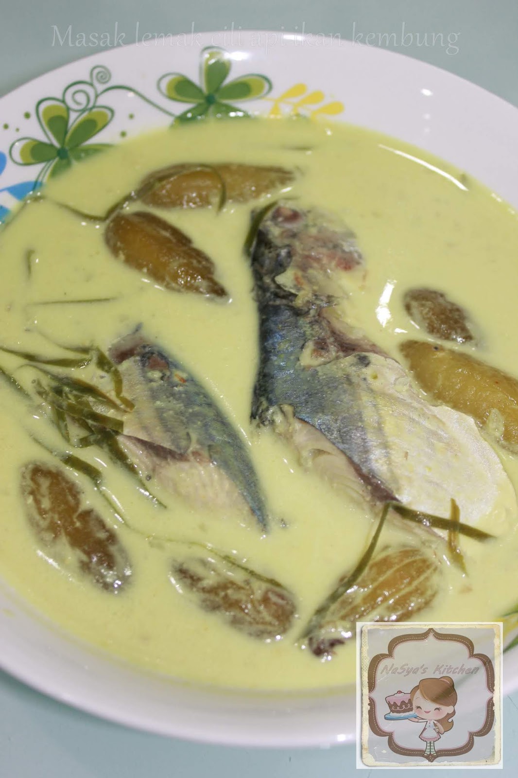 Dari Dapur NaSya: Masak lemak cili api ikan kembung
