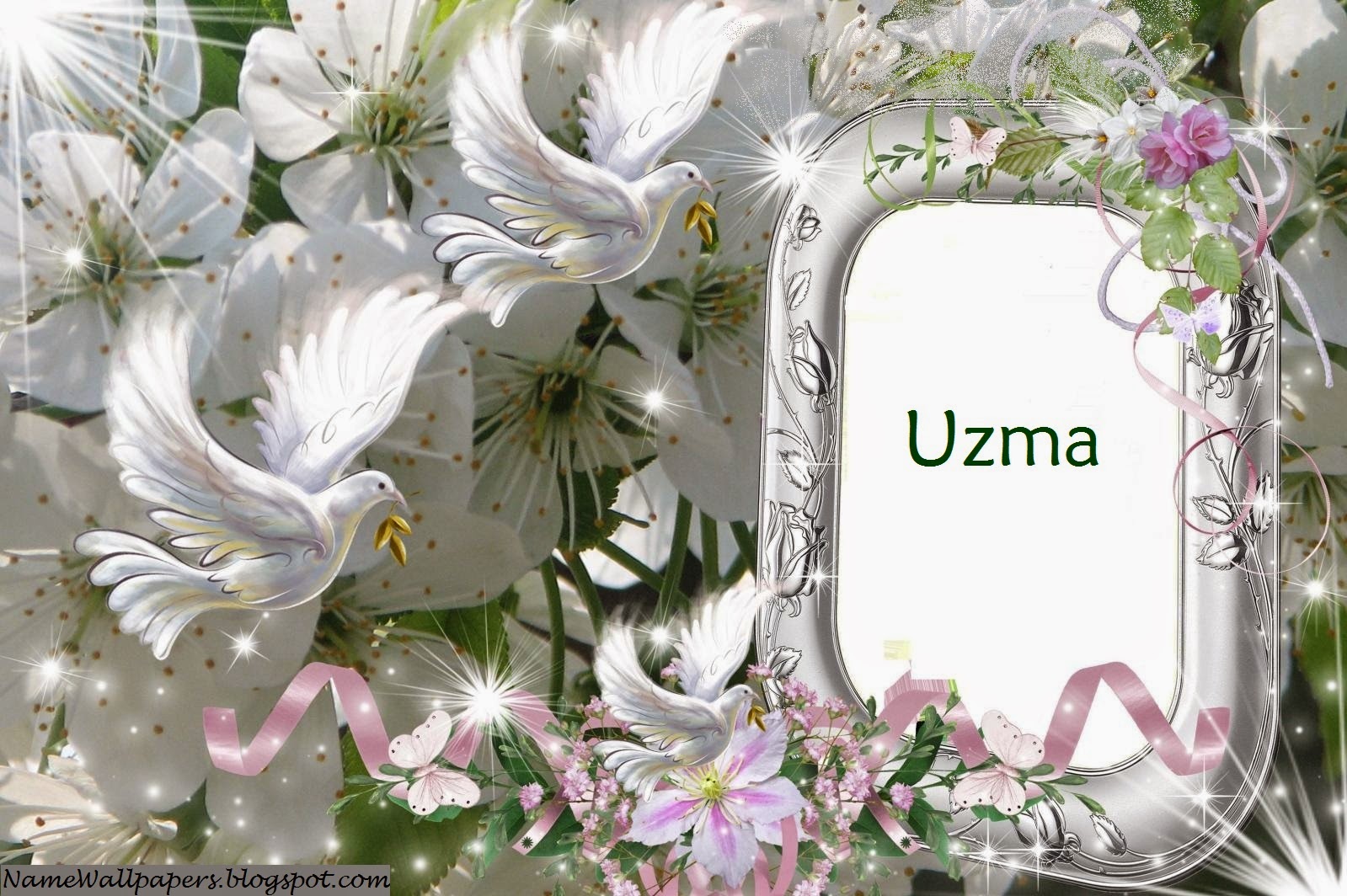 Uzma Name Wallpapers Uzma ~ Name Wallpaper Urdu Name Meaning Name ...