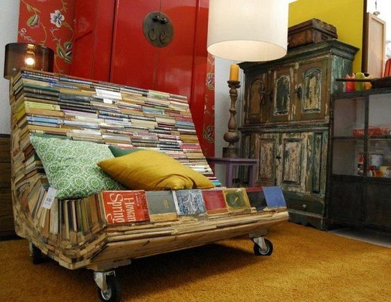 Creative Book Storage Ideas For Book Lovers / Home Decor & Weddings