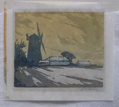 Modern Printmakers: Old mill, Sussex by Sylvan Boxsius