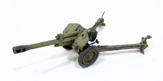 Gulumik Military Models: ZiS 42 with 152mm D-1 Howitzer 1/72 PST - Gallery