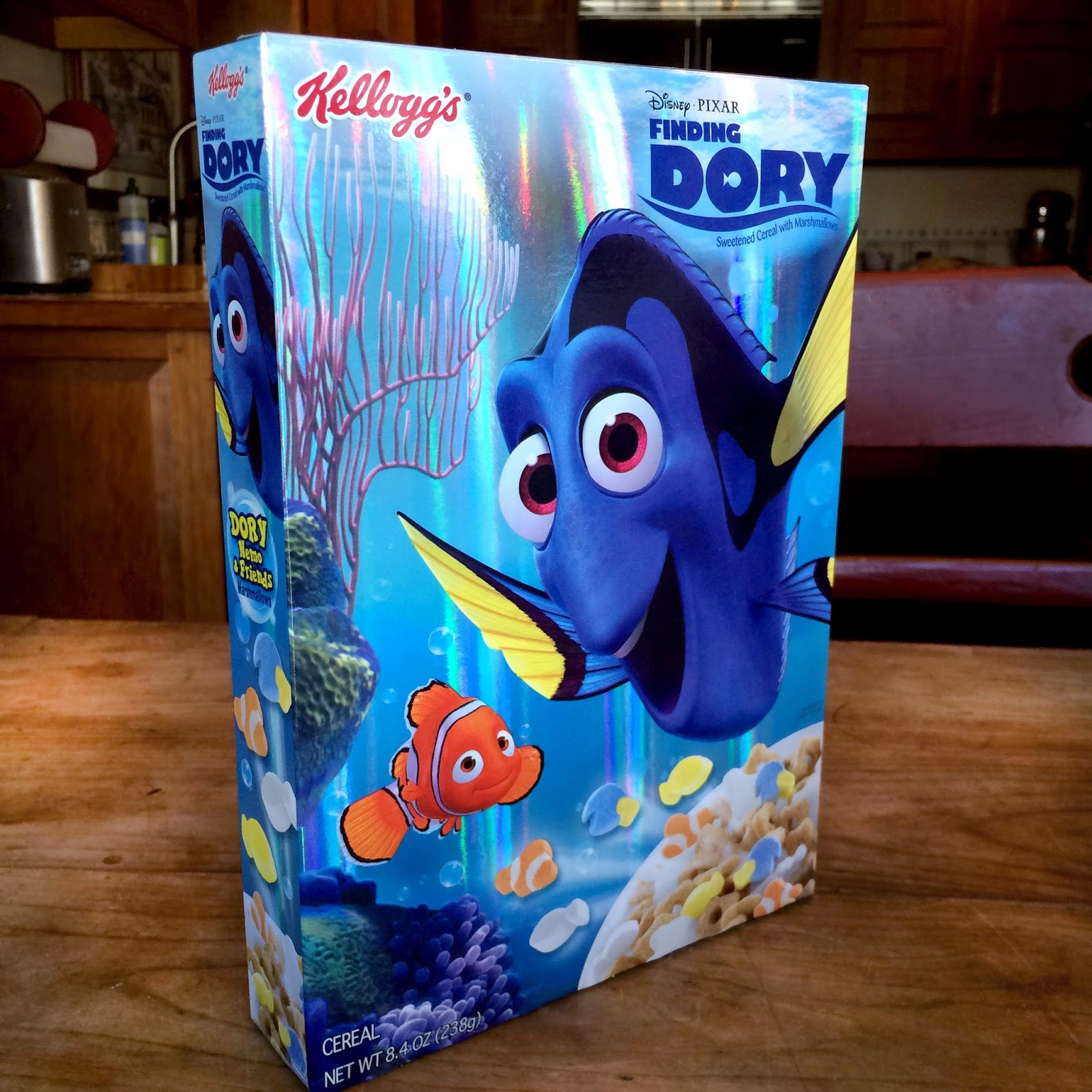 Dan the Pixar Fan: Finding Dory: Kellogg's Cereal