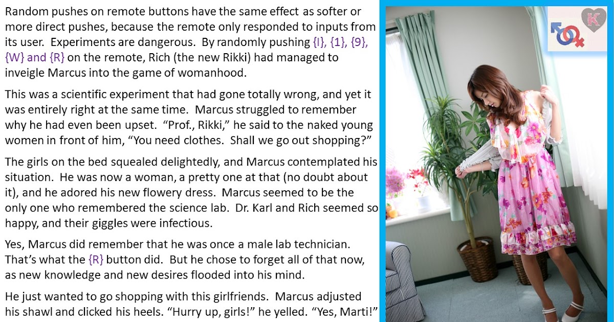 Karen's Flashes (Mostly) Asian TG: Remote possibility of success - Part ...