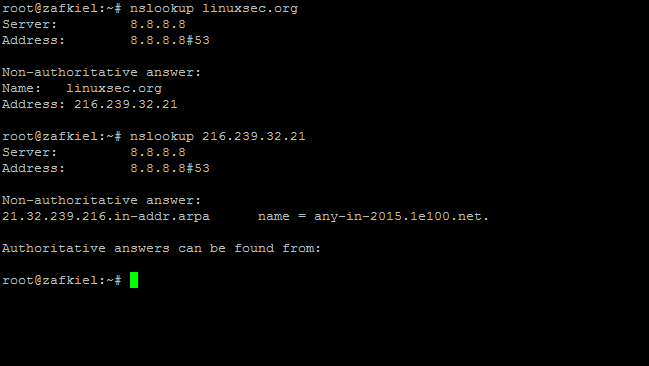 Mengenal Perintah nslookup Untuk Melihat Informasi DNS - LinuxSec
