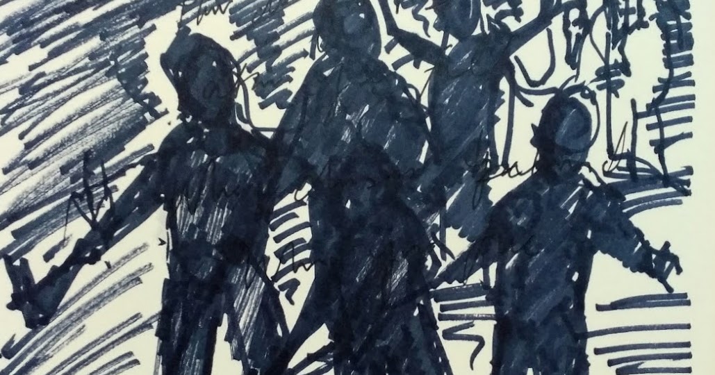 Bibliodraw: Drawing the Bible : Joshua: Chapter 7